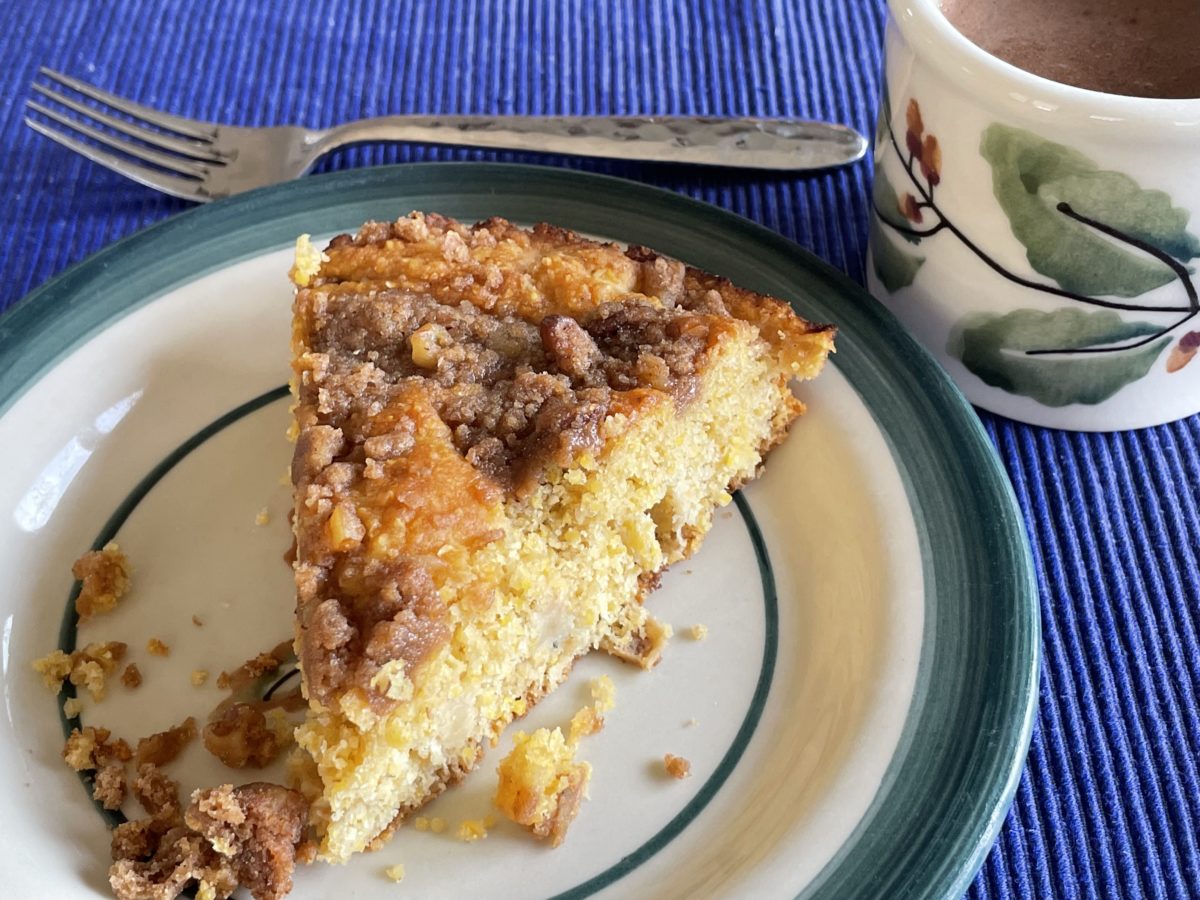 An Explosion of ColorApple Cornbread with Walnut-Brown Sugar Topping ...